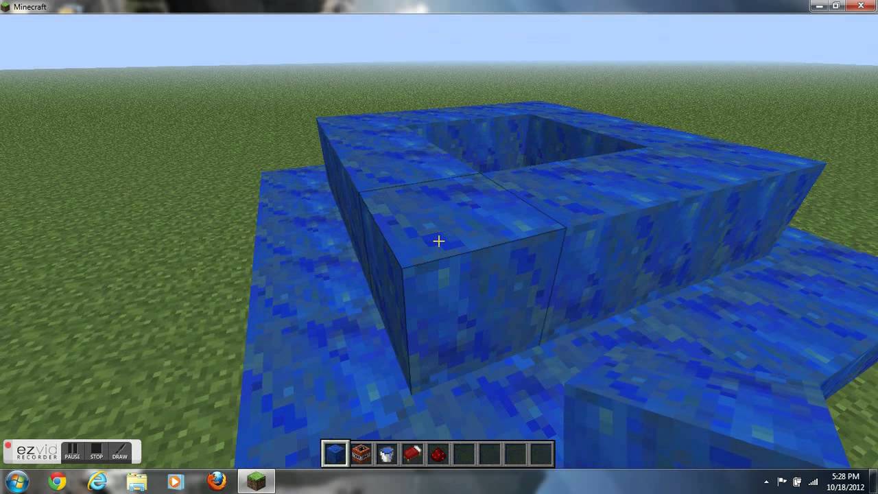 Minecraft: how to make a slingshot - YouTube