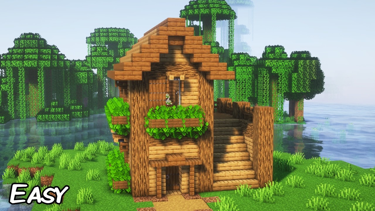 Minecraft: How To Build a Small Survival House | Small Survival House ...
