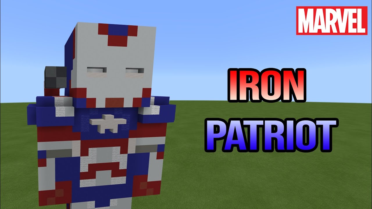 Minecraft | How to Build the Iron Patriot - YouTube