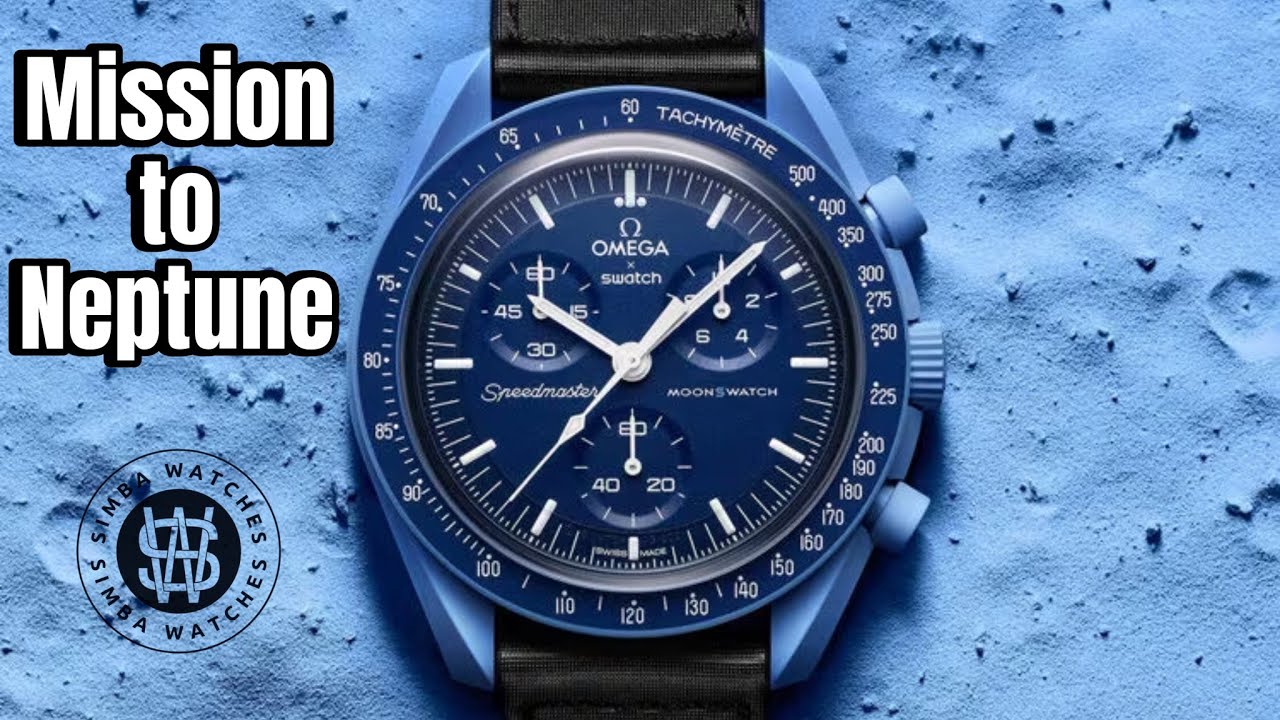Omega X Swatch 🥇Mejor réplica Moonswatch Mission to Neptuno. | Unboxing ...