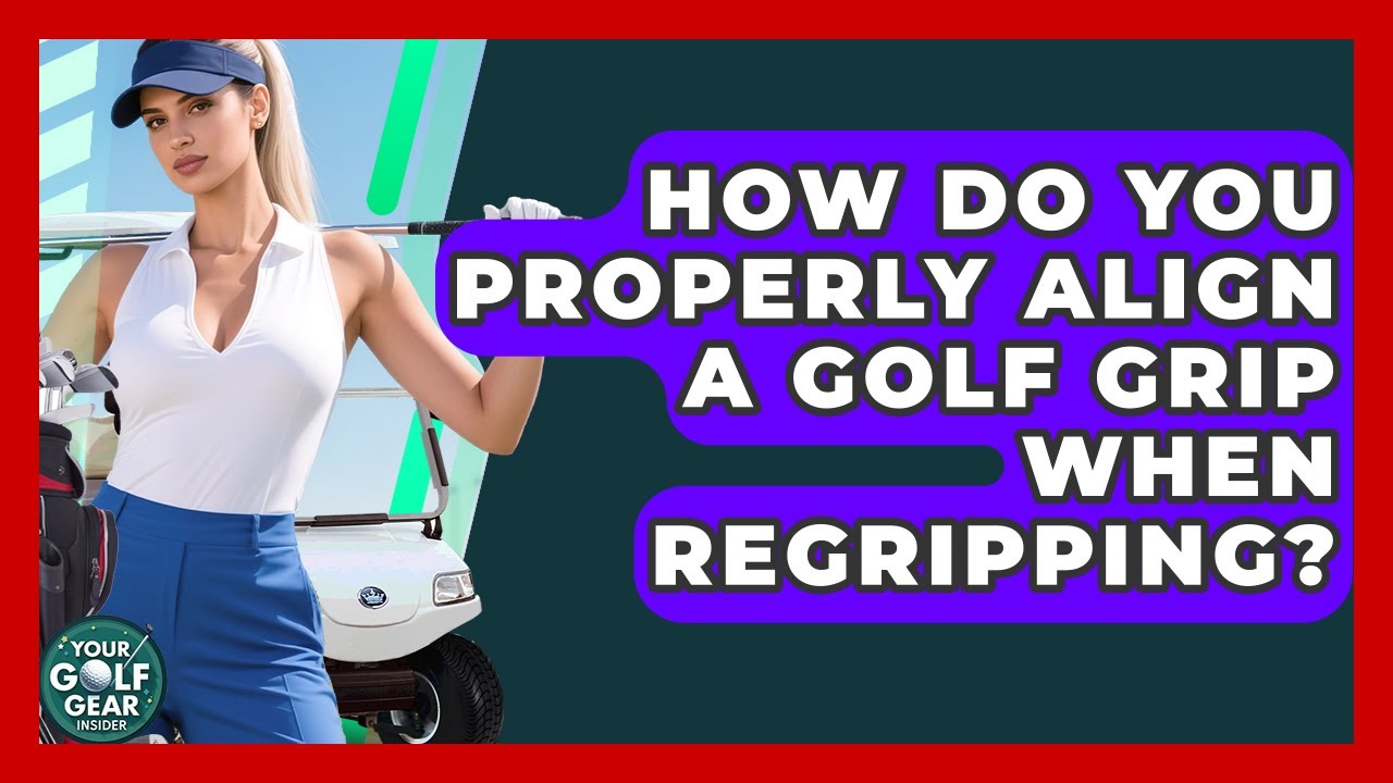 How Do You Properly Align A Golf Grip When Regripping? - Your Golf Gear ...