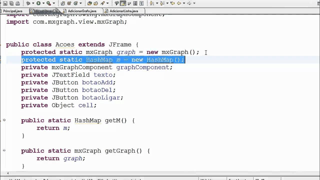 [JAVA] Tutorial básico - SWING e JGraph - Parte 02 - YouTube