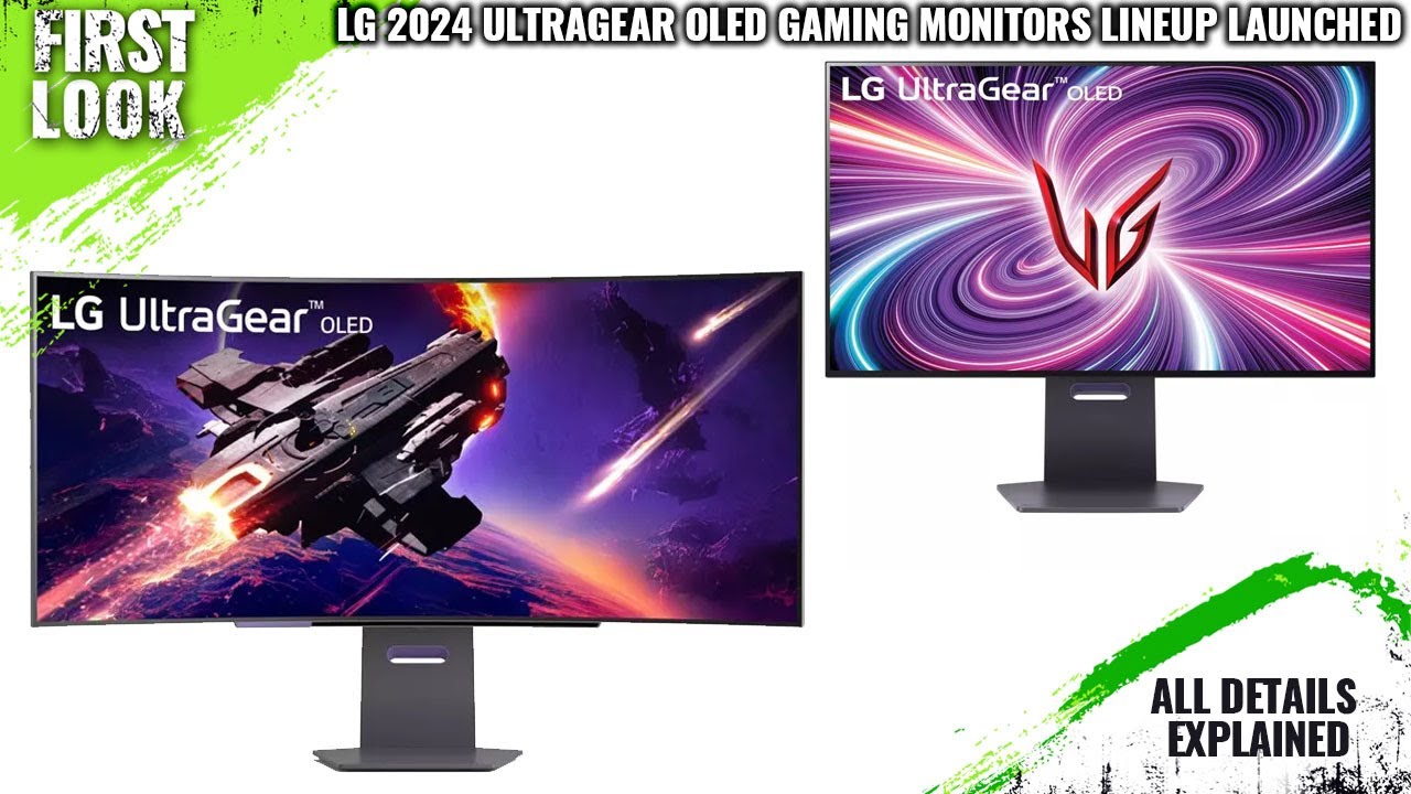LG 2024 UltraGear OLED Monitor Lineup Launched With 32", 34", 39" And ...