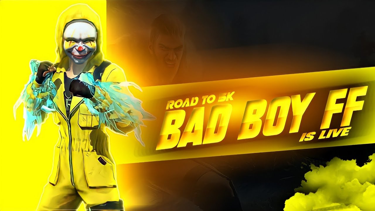 BAD BOY FF FREE FIRE LIVE IN TELUGU/YELLOW CREMINAL PLAYER/FREE FIRE ...