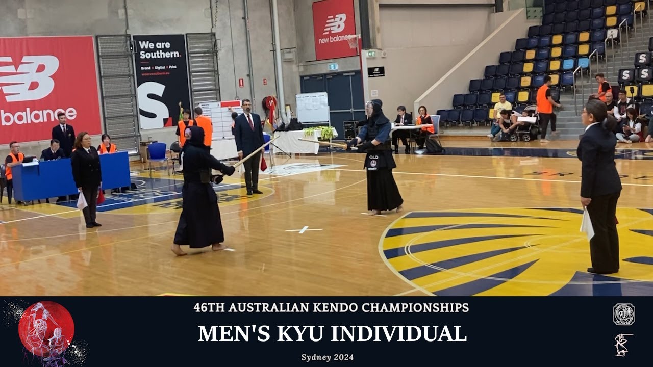 Australian Kendo Championships 2024 Mens Kyu Individuals Sydney - YouTube