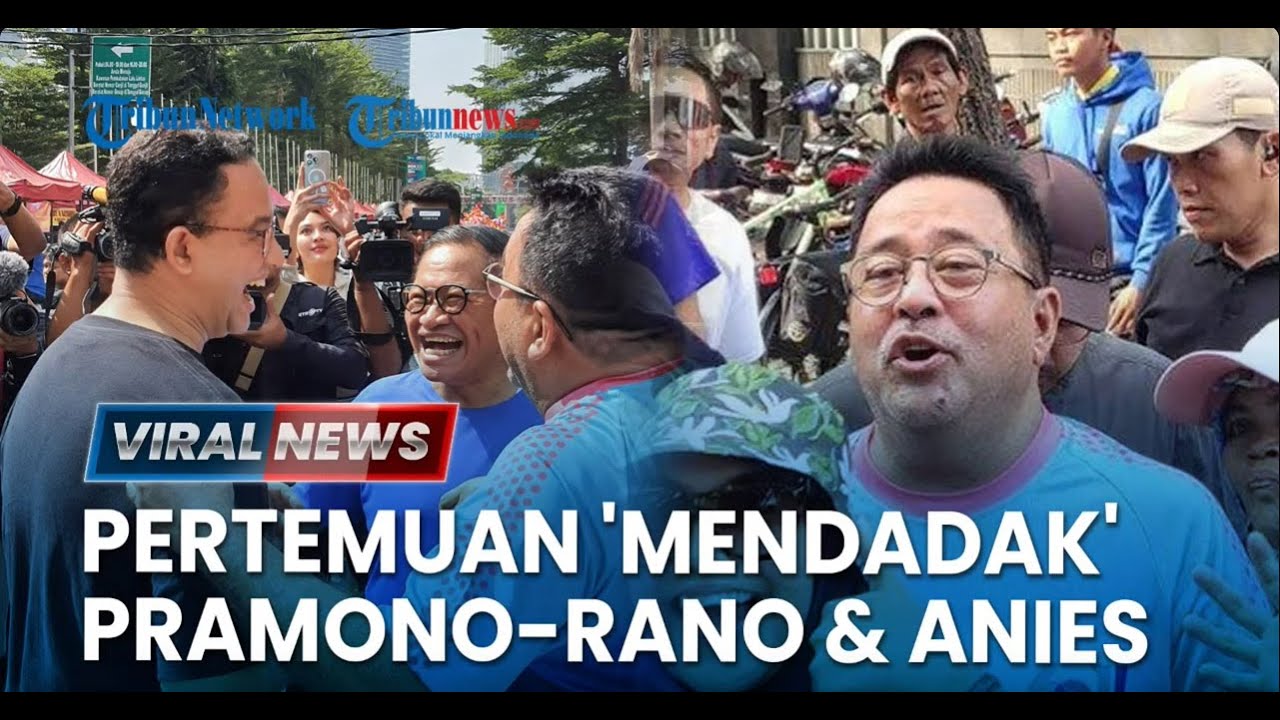 🔴Nyamper ke CFD Jakarta, Anies Bahas Pemenangan Pramono-Rano di Pilkada ...