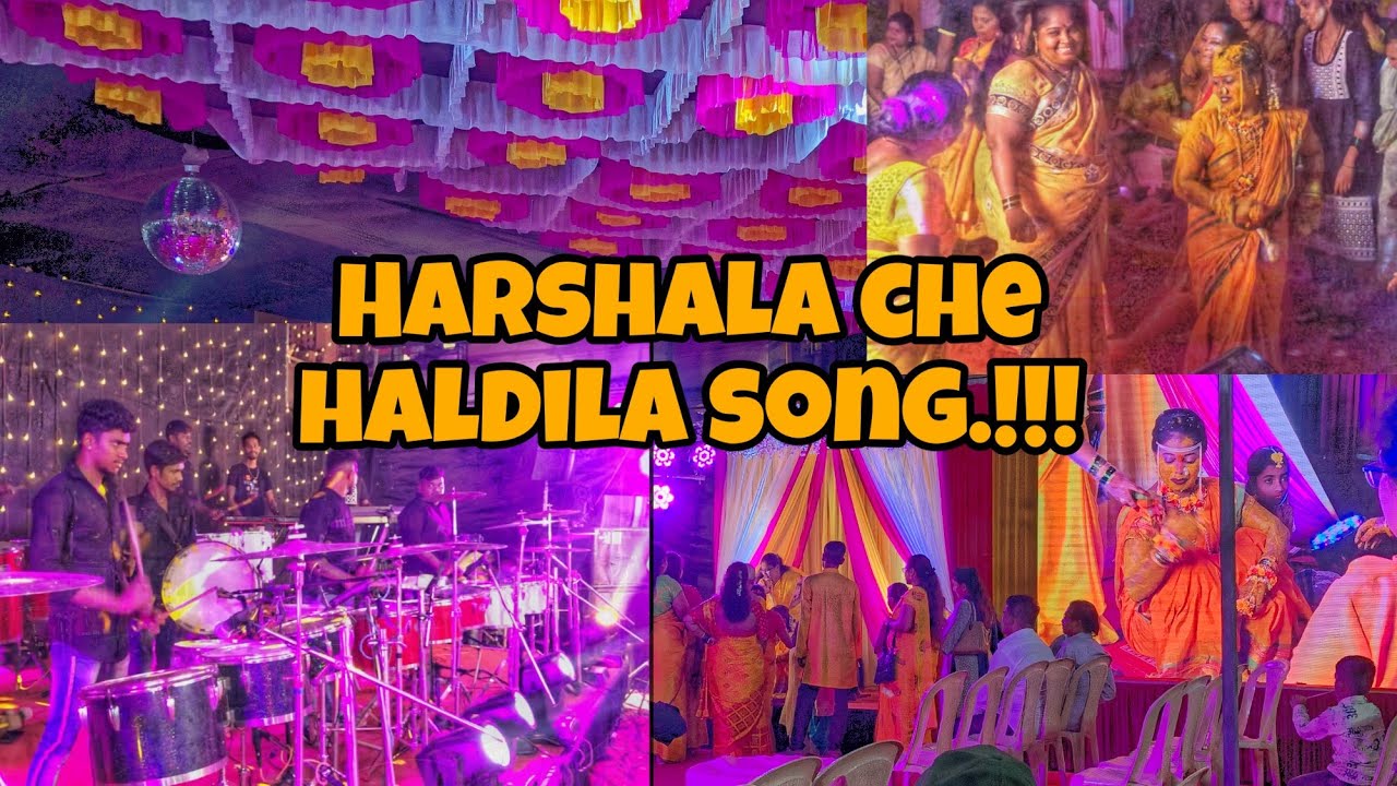 Harshala che haldila song🍻:At Sai wadi(Aai mauli beats☺️🎷)#by ganu.!!!🍻 ...