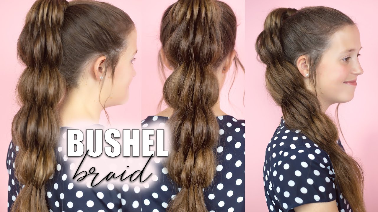 BUSHEL LANTERN BRAID! Unique Braided Hairstyles Tutorial - YouTube