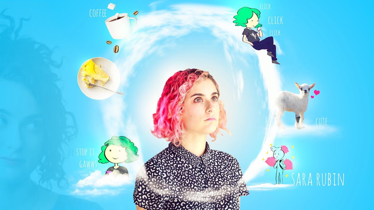 Buzzfeed Sara Rubin | Photoshop Speed Art | 4K Wallpaper - YouTube