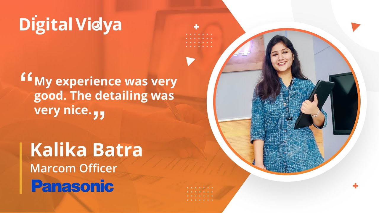How did Digital Vidya help Kalika upskill in Digital Marketing? - YouTube