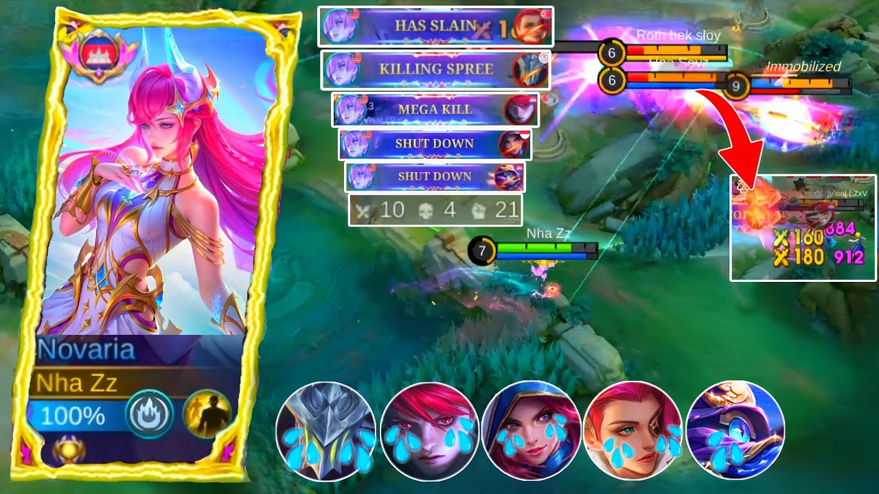 NOVARIA ONE SHOT DOUBLE KILL!😱 NOVARIA SKY PIERCER BUILD IS BACK 2025 ...