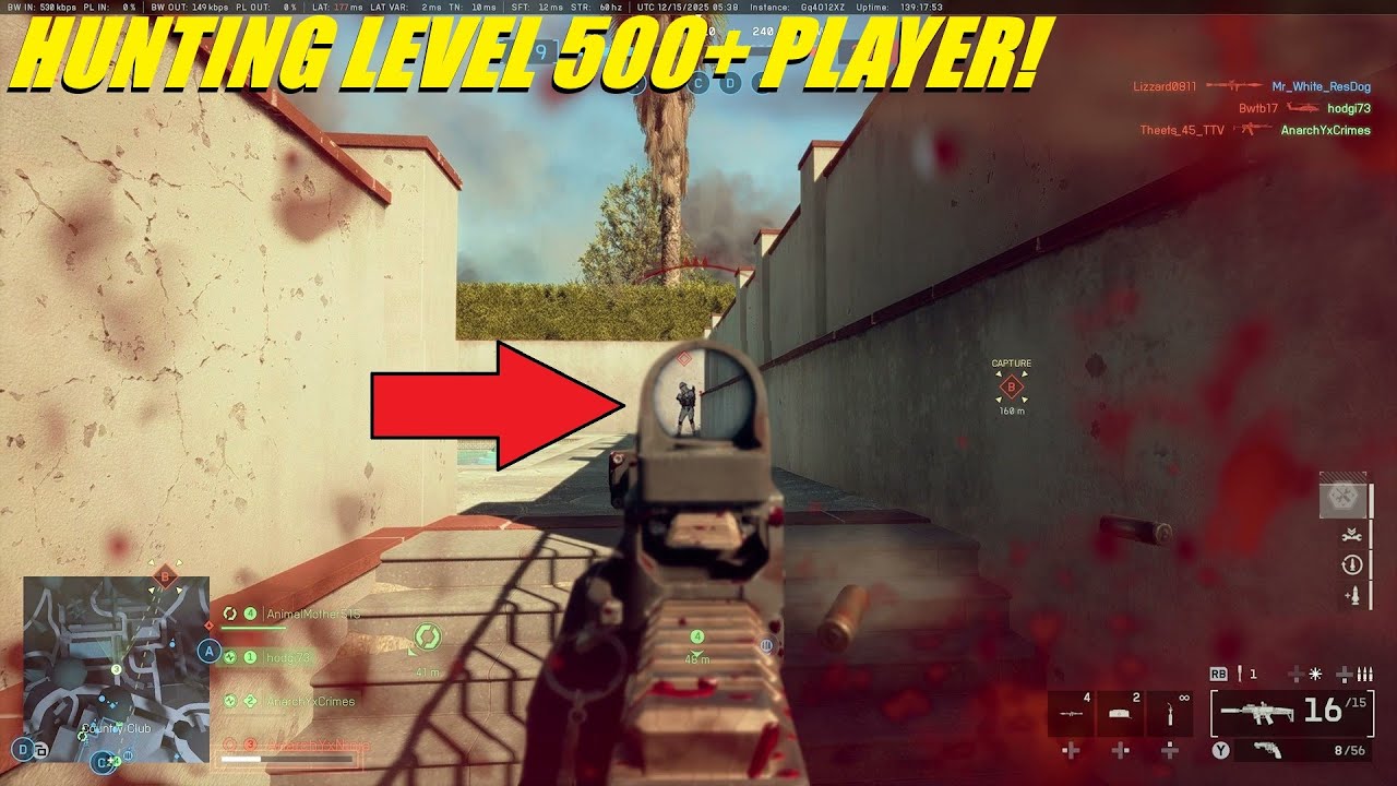 Hunting down a level 500+ player!😮 - Battlefield 6 - YouTube