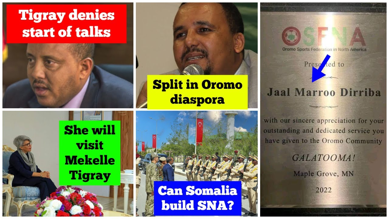 Tigray denies start of talks | Split in Oromo diaspora | Jal Marroo ...