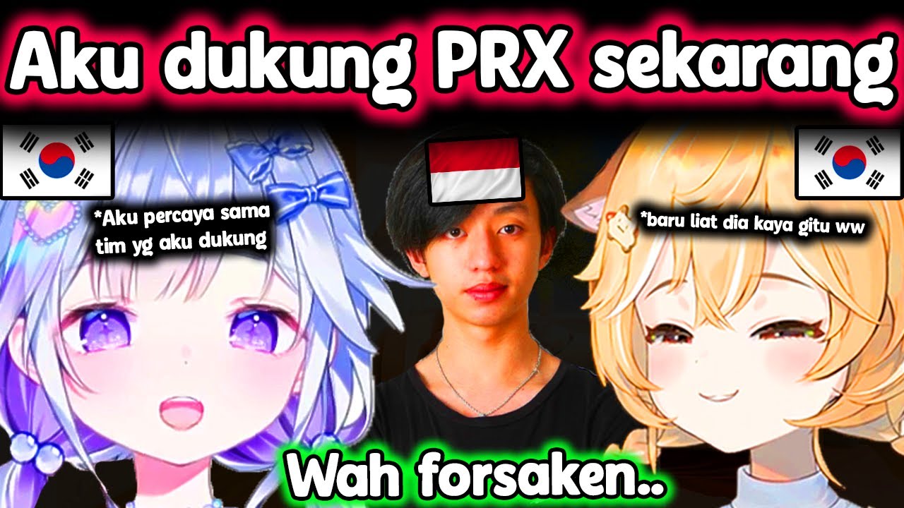 Nemu Vtuber Korea Baru, Reaksi Yuni & Mamwa Liat PRX vs TH Forsaken ACE ...