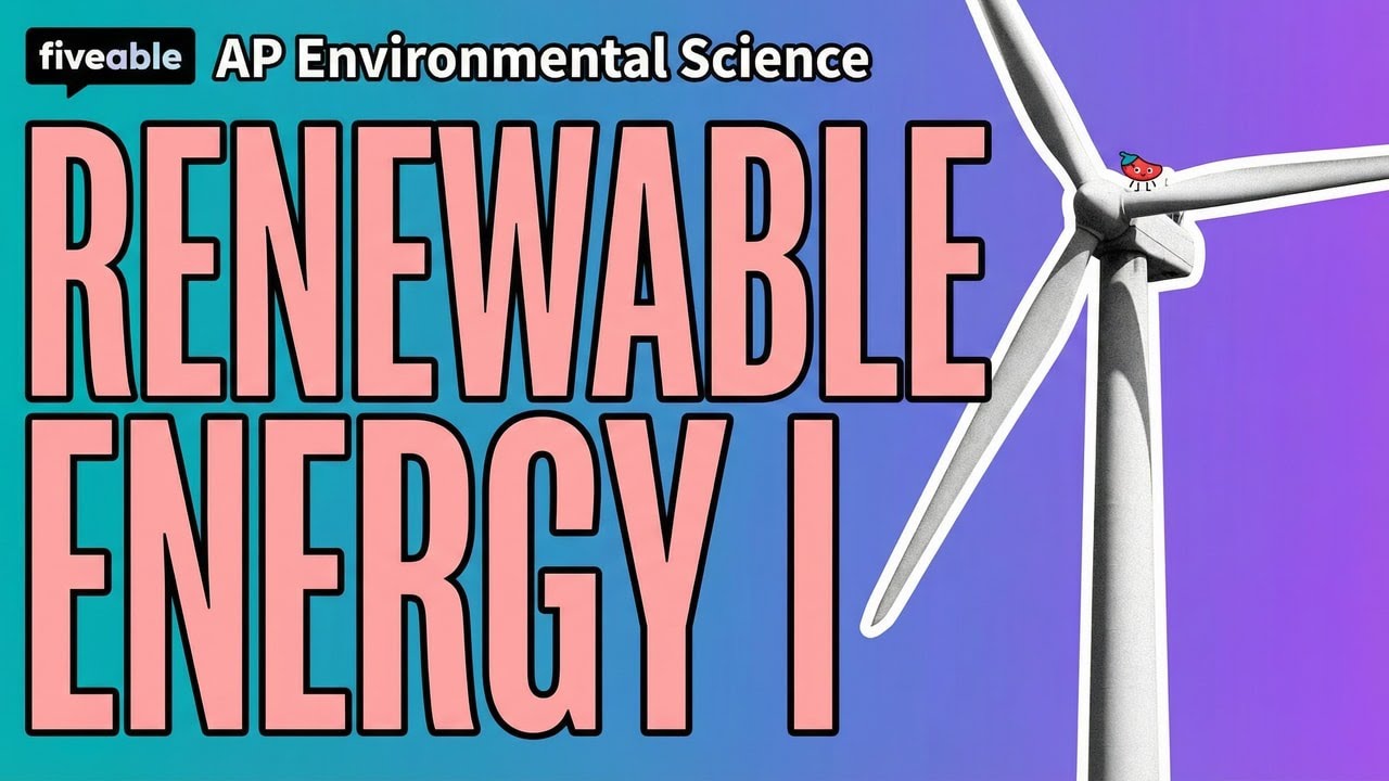 AP Environmental Science - Renewable Energy: Solar & Wind | Fiveable ...