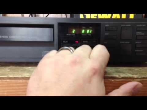 ADC CD-100X CD Player - YouTube