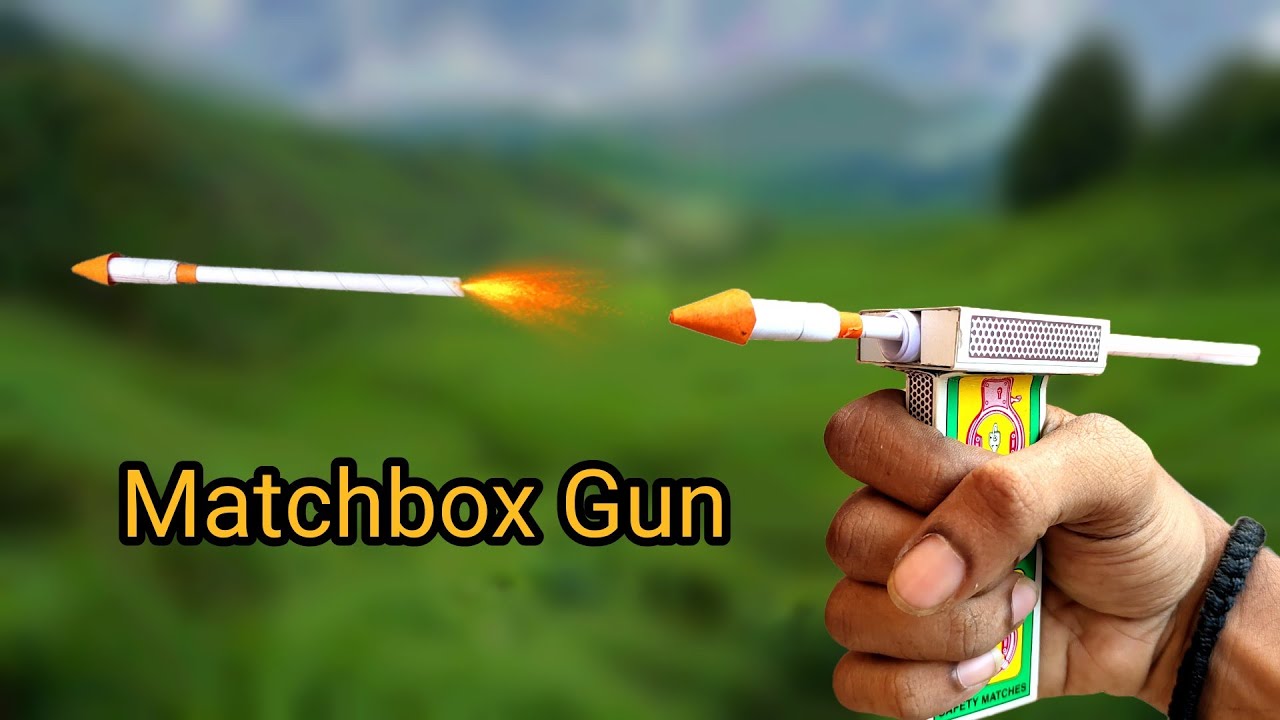 Matchbox gun| MisterAllMaker - YouTube
