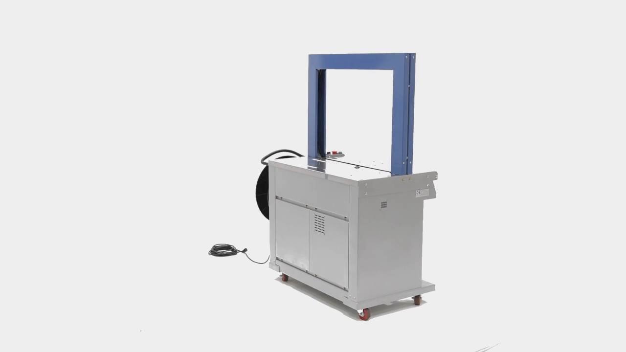 ASM High Speed Strapping Machine - YouTube