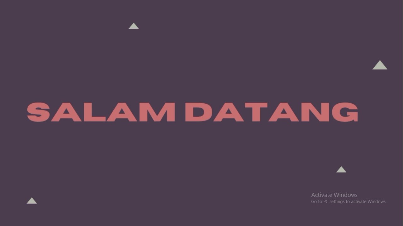 Salam Datang PKKMB 2021 - YouTube Music