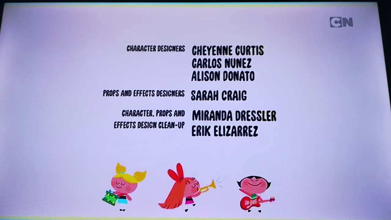 Powerpuff Girls Reboot End Credits 2016 - YouTube
