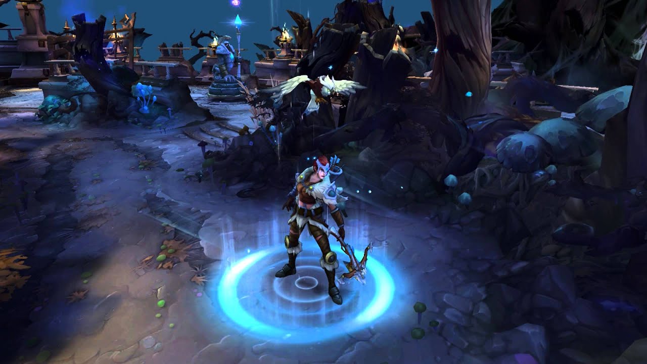 League of Legends - Woad Scout Quinn (Recall Animation) - YouTube
