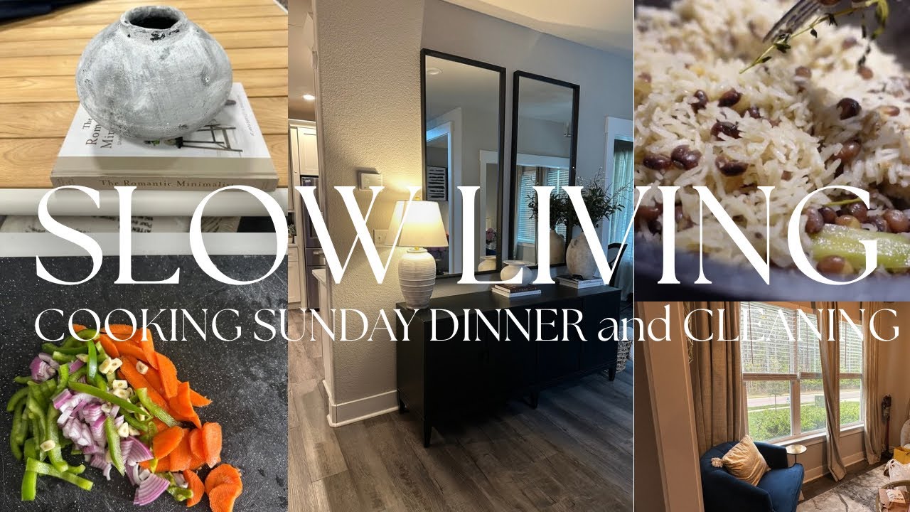 Slow Living Sunday Cooking and Cleaning|Silent Cook With Me # ...