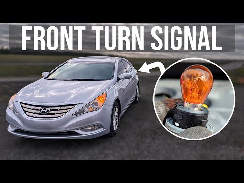 Replace Front Turn Signal Bulb - Hyundai Sonata (2011-2014)