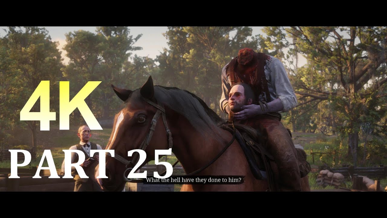 RED DEAD REDEMPTION 2 Walkthrough Gameplay 4K Part 25- SADIE (RDR2 ...