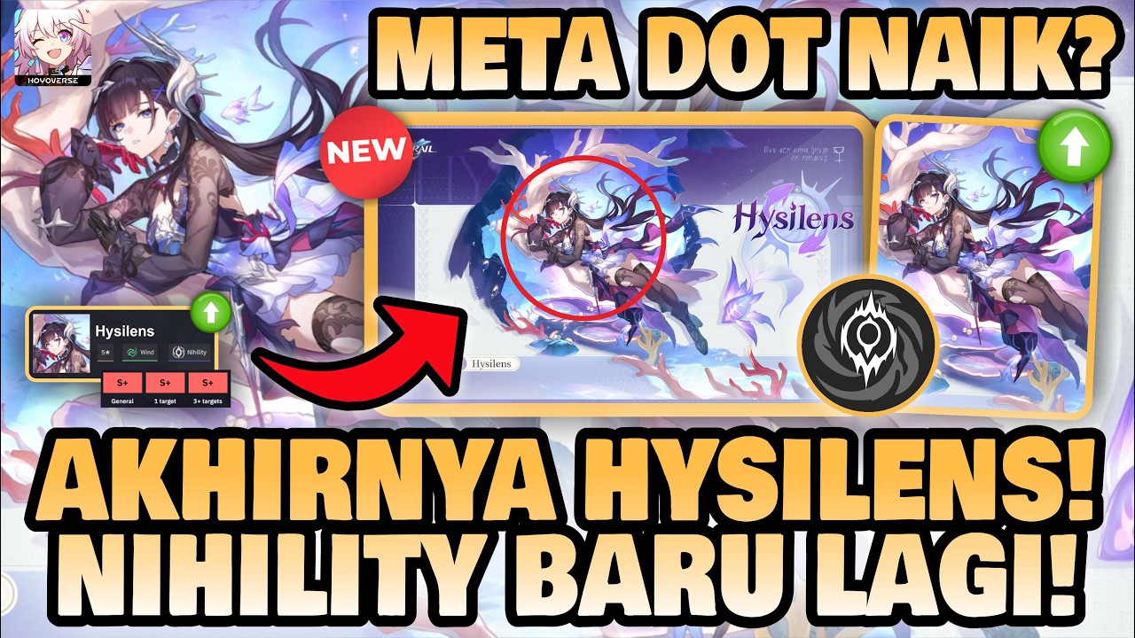 HYSILENS RILIS!! AKHIRNYA META DOT?? Drip Marketing 3.5!! 🤔 | Honkai: Star Rail - YouTube