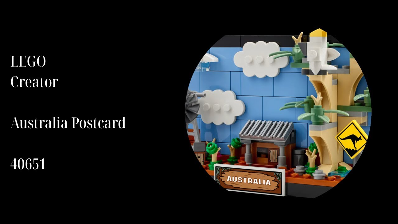 LEGO Creator — Australia Postcard (40651) - YouTube