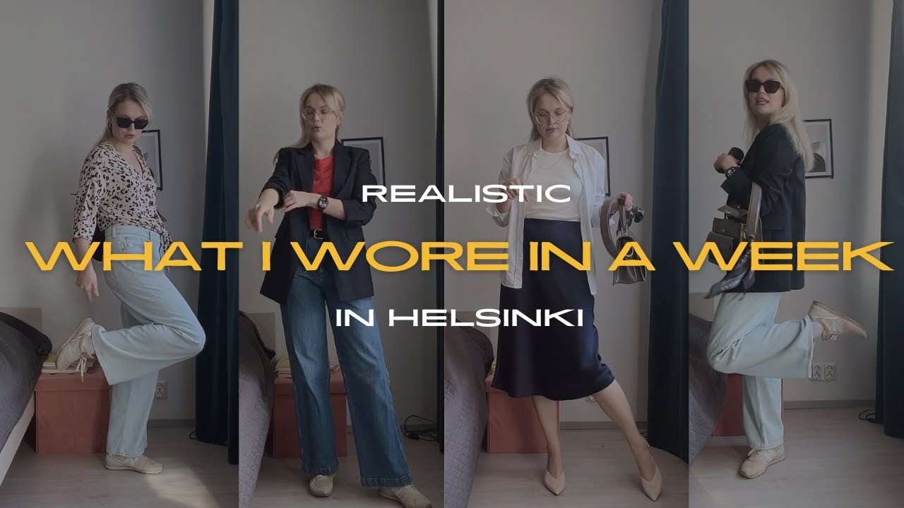 WHAT I WORE IN A WEEK IN HELSINKI I ARKET MASSIMO DUTTI AUTUMN OUTFITS ...