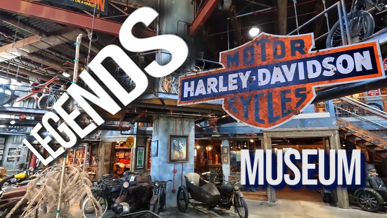 Legends Motorcycles Museum a FAST tour - YouTube