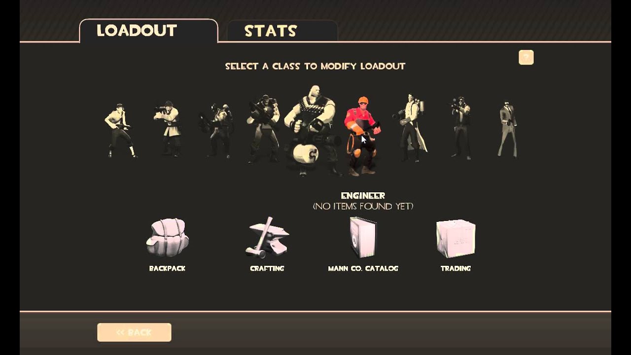 Team Fortress 2 Loadout problem - YouTube