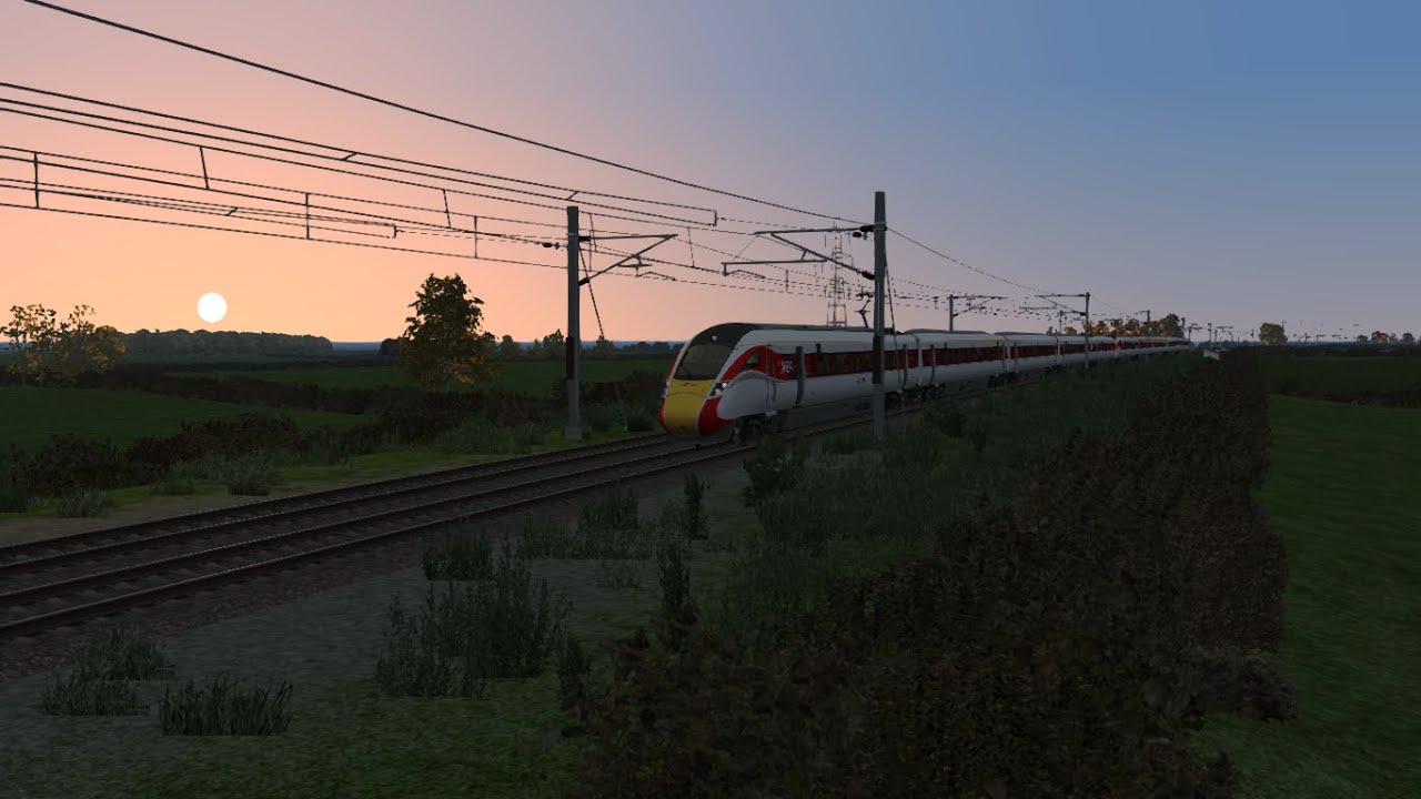 Train Simulator 2022 | AP Class 801 (EP) | 1D01 05:55 London Kings ...