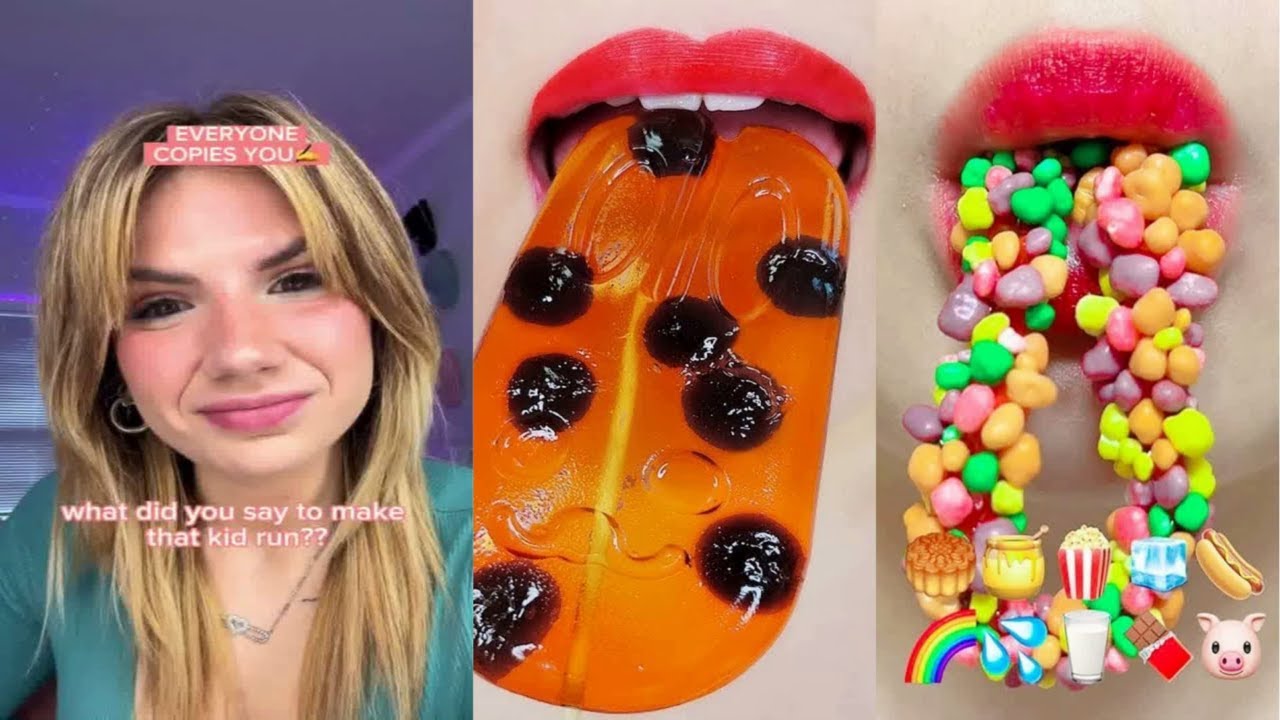 🥭 Text To Speech 🥭 ASMR Satisfying Eating || @Bailey Spinn || POVs ...