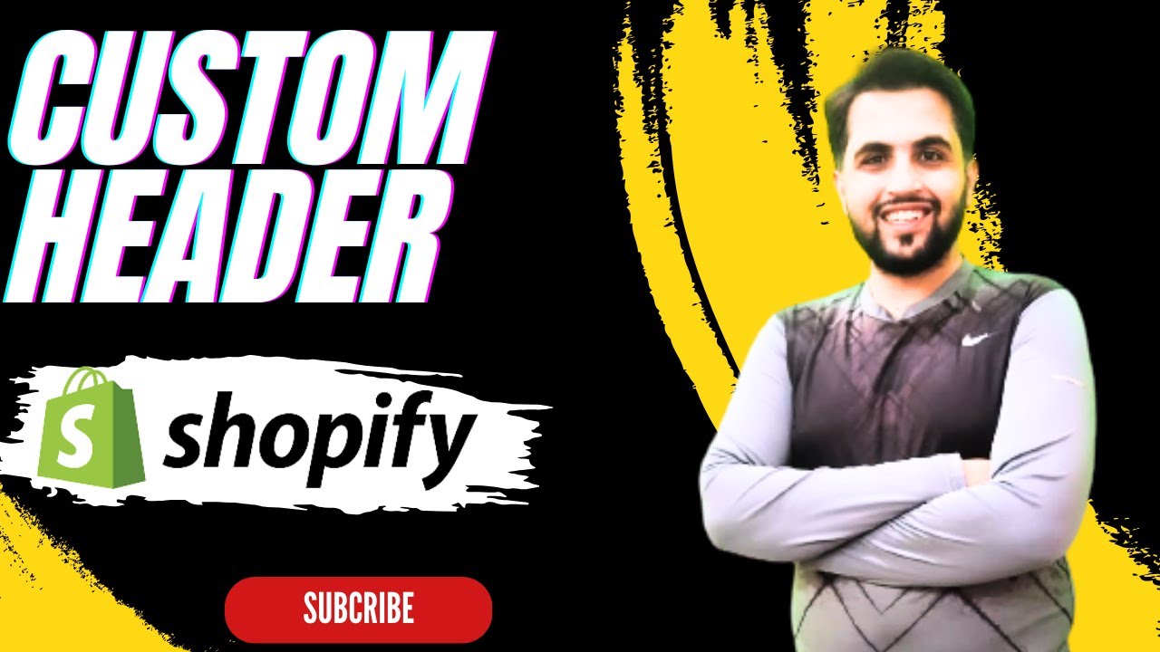 How To Create And Add Custom Header In Shopify Tutorial For Beginners 9863