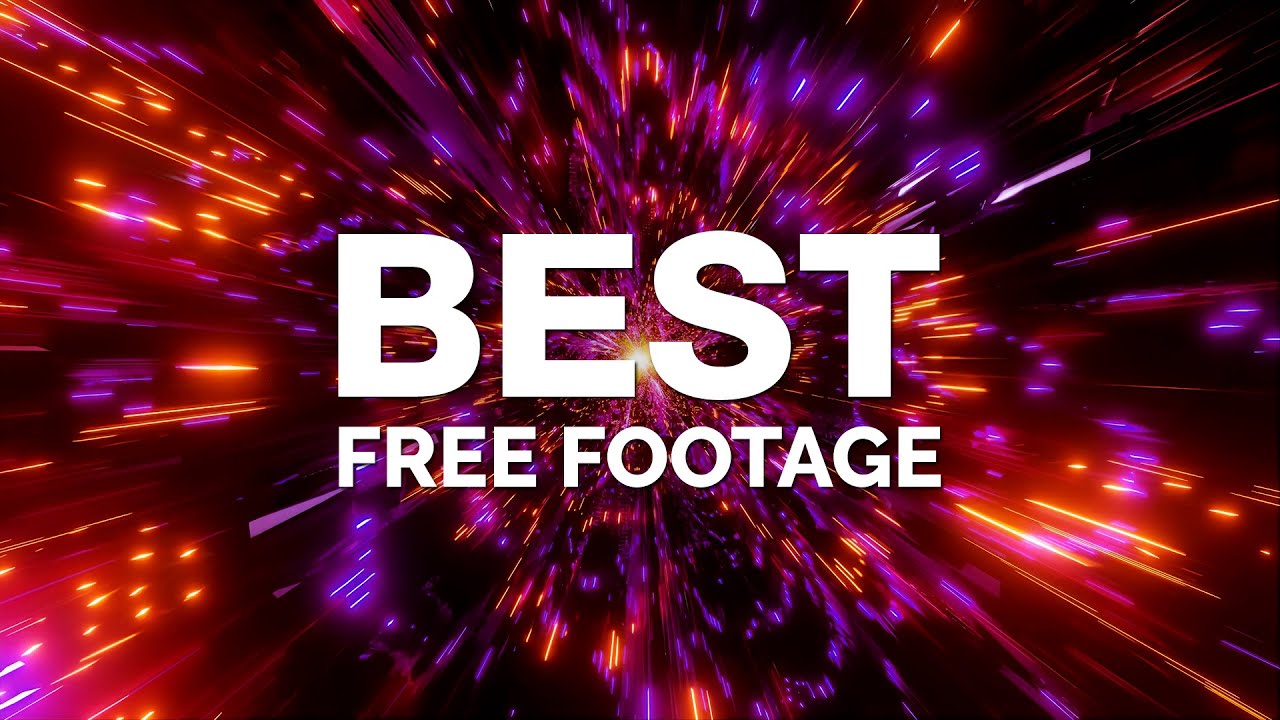 Neon Background Video No Copyright 4K Free Stock Footage Abstract Loop ...