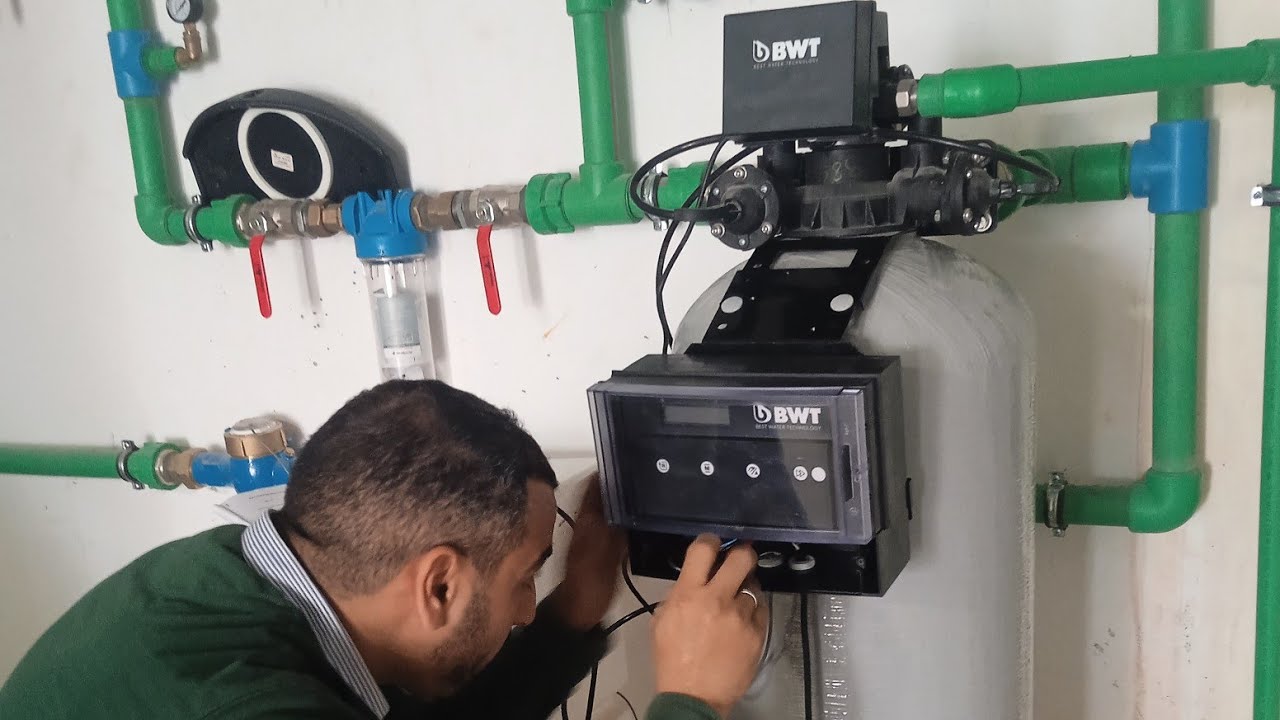 programtione adoucisseur bwt - YouTube