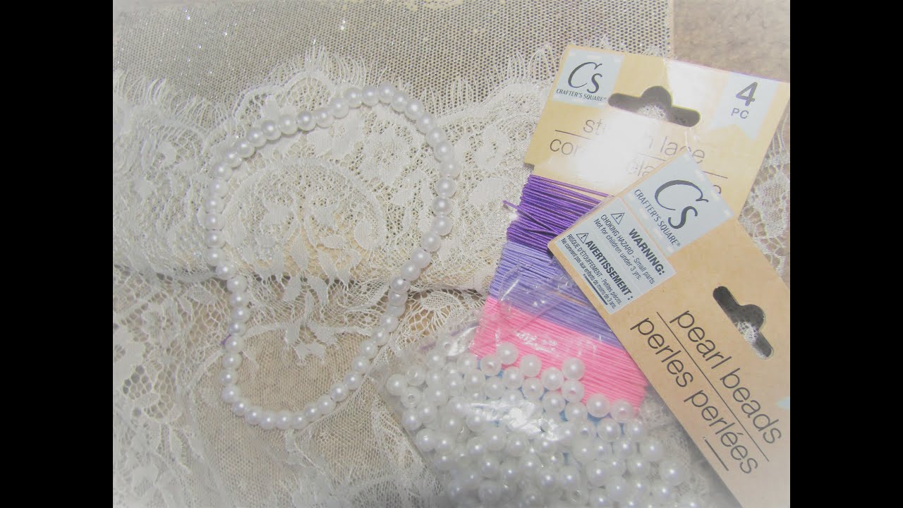 #Diy #jewelry diy dollar tree pearl necklace 💎♕ ♕ - YouTube