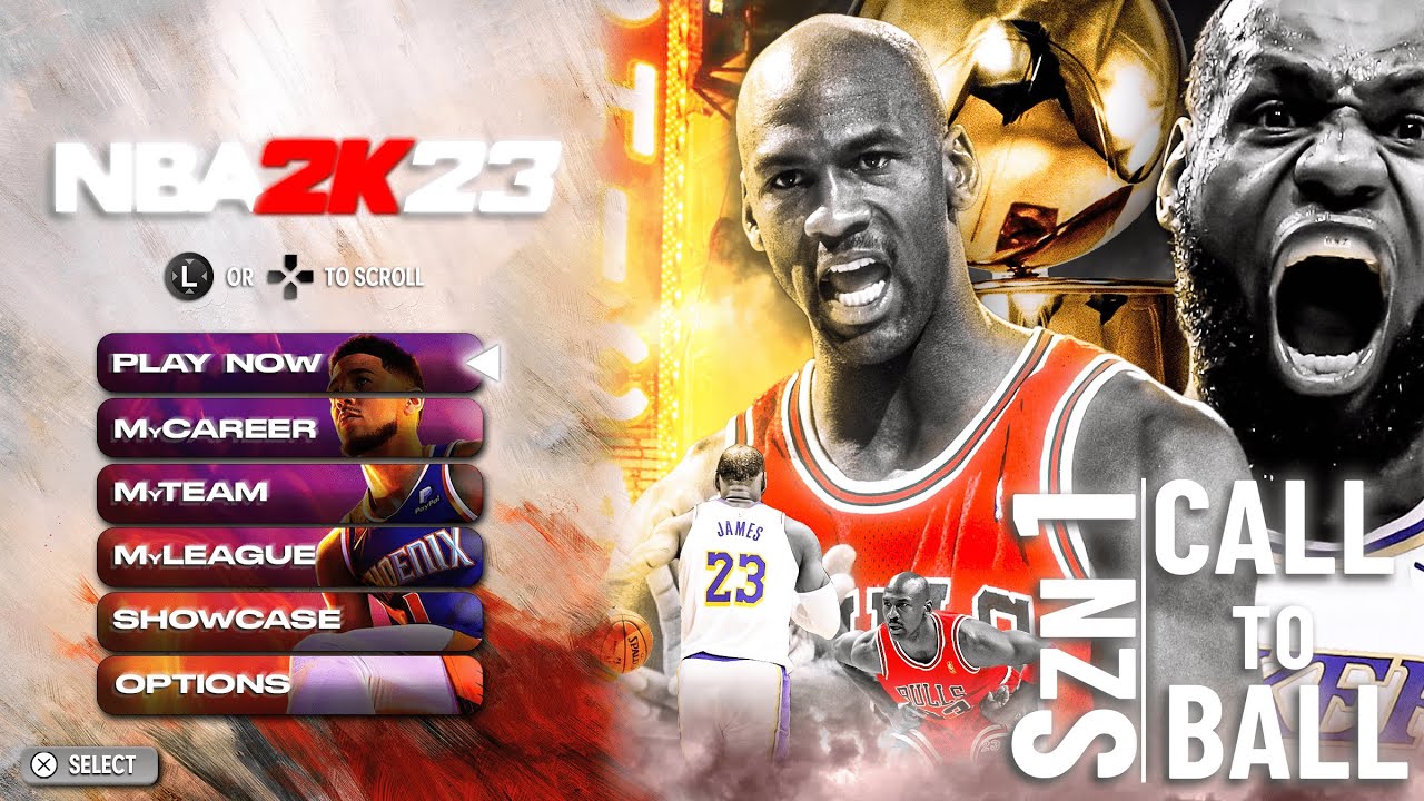 NBA2K23 MAIN MENU CONCEPT PART 1 | START YOUR MYTEAM - YouTube