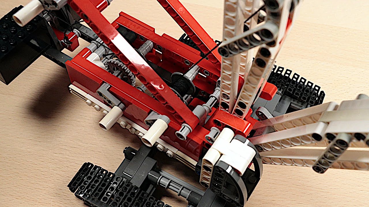 LEGO Technic 8288 Crane (from year 2006) | Operation and Details - YouTube