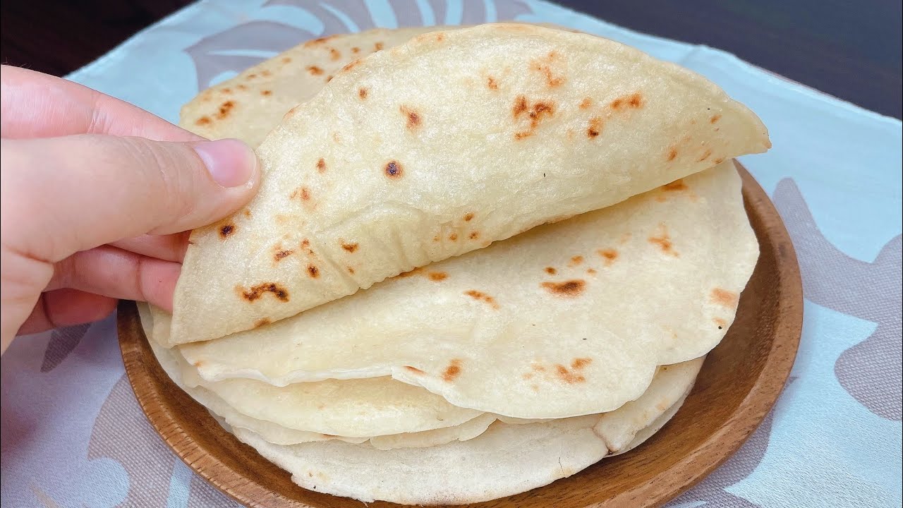 Easy chapati recipe in fry pan - YouTube