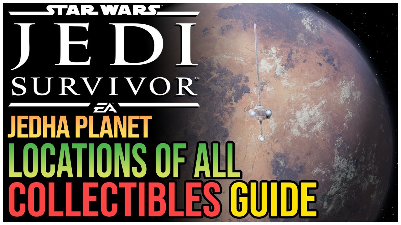 All Jedha Collectibles Star Wars Jedi Survivor - All Regions - YouTube