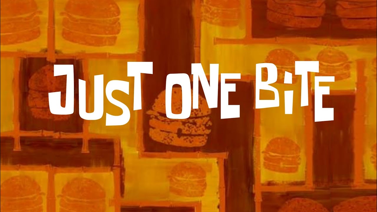 SpongeBob Titles - Just One Bite REMAKE in 16:9 HD - YouTube