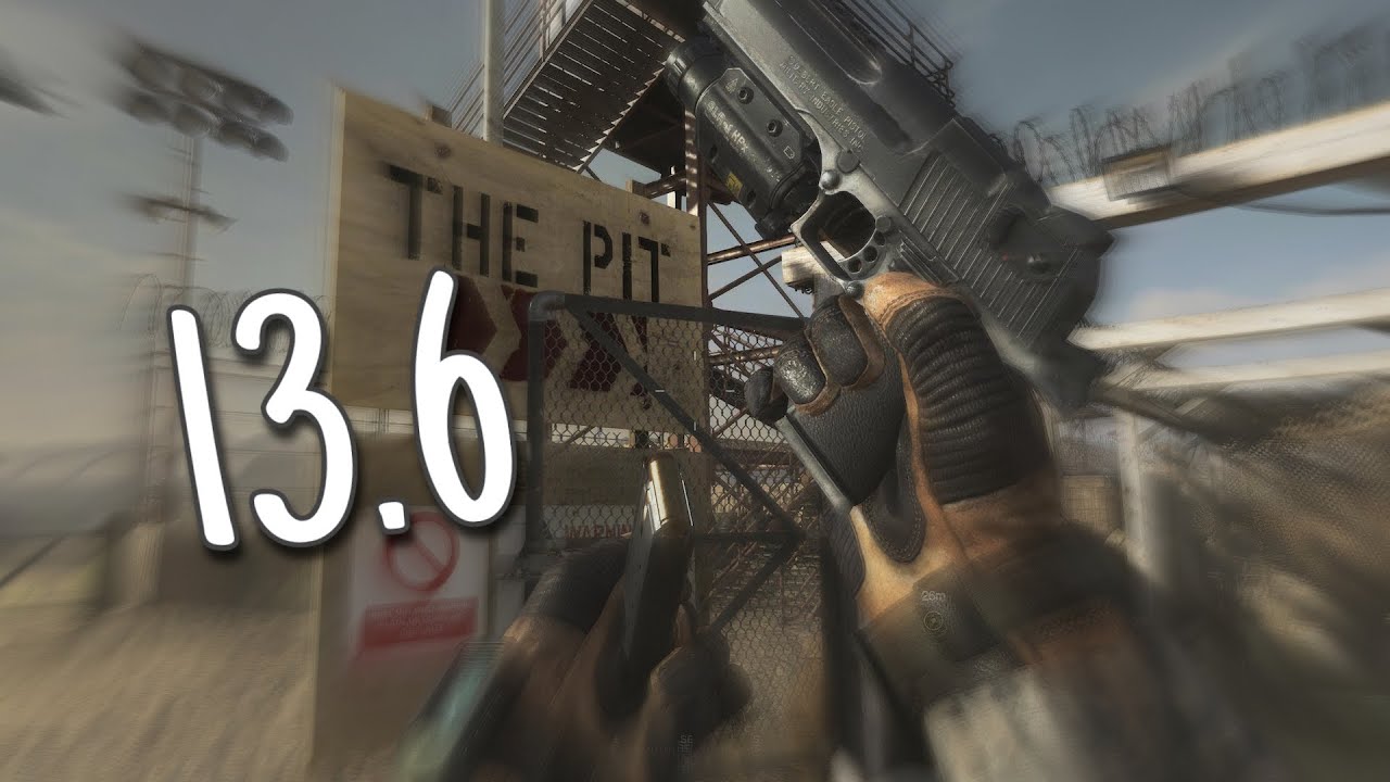 MW2 Remastered The Pit Record 13.6 - YouTube