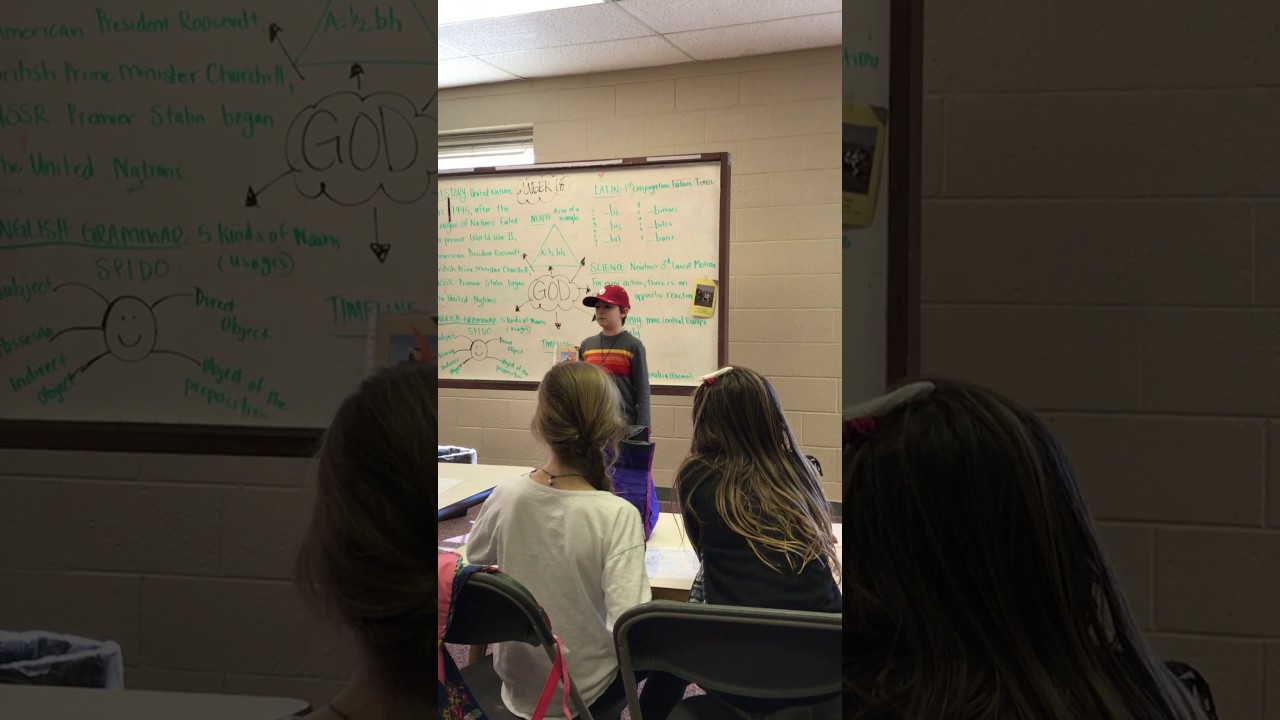 Classical Conversations Weekly Presentation - George Washington - YouTube