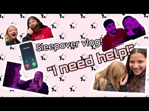 SLEEPOVER VLOG!! - YouTube
