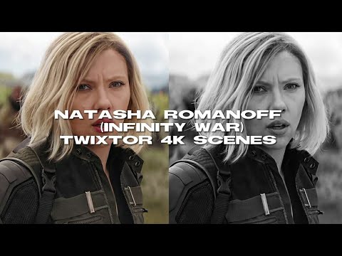 Natasha Romanoff(Infinity War) Twixtor 4k scenepack - YouTube