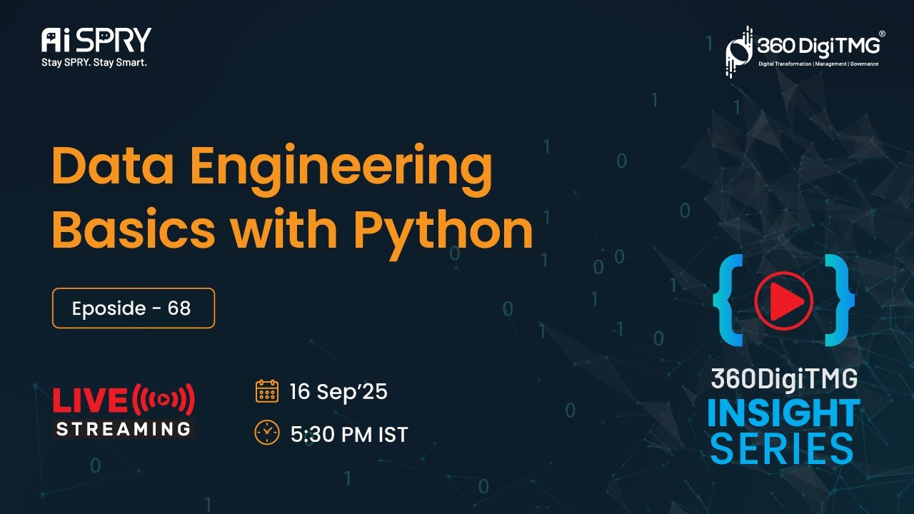 Data Engineering Basics with Python | 360DigiTMG - YouTube