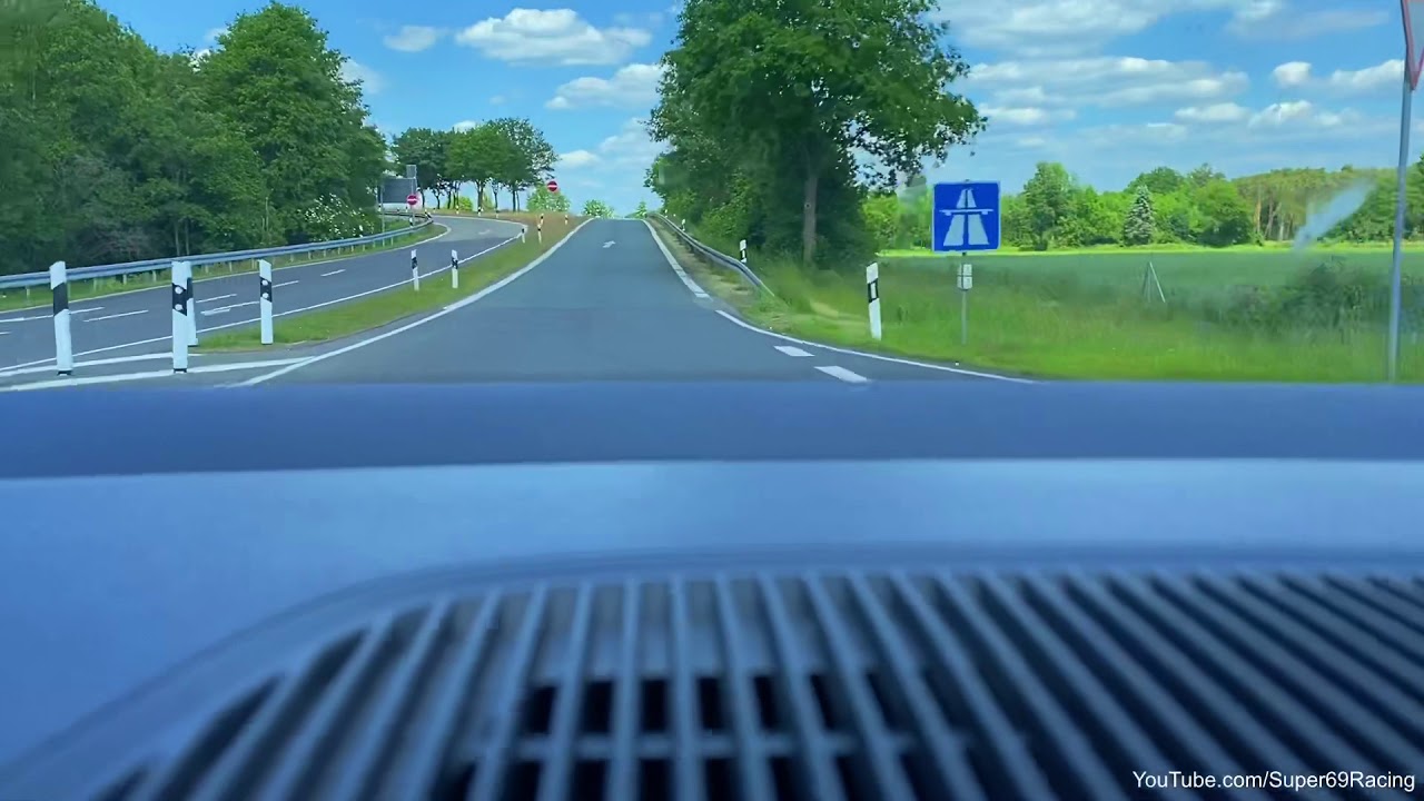Volkswagen up! TSI top speed Germany - YouTube